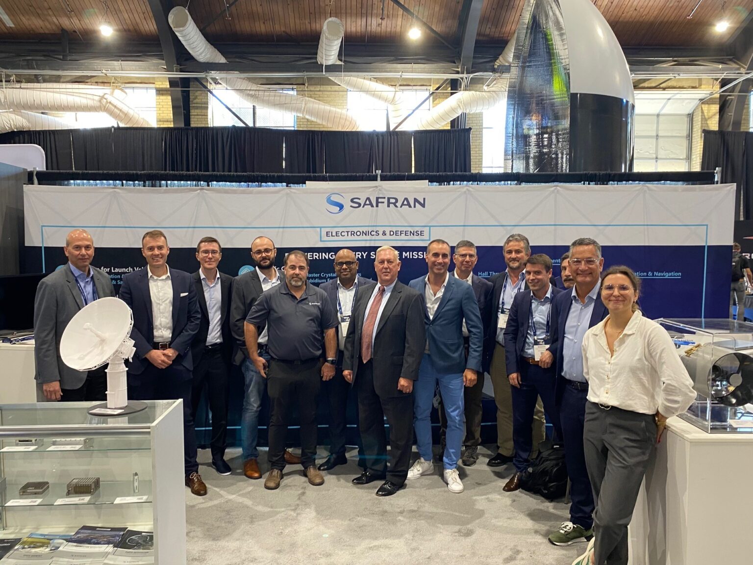 Small Satellite 2023: our team gathered in Logan, Utah - Safran Defense ...